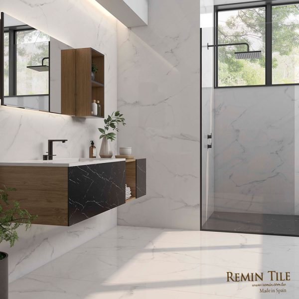 大理石紋磚 星詠 亮銀狐｜西班牙進口｜90×180cm / 60×120cm ｜地磚, 壁磚, 大板磚, 大理石紋磚, 廚房, 衛浴 ｜睿敏磁 ...